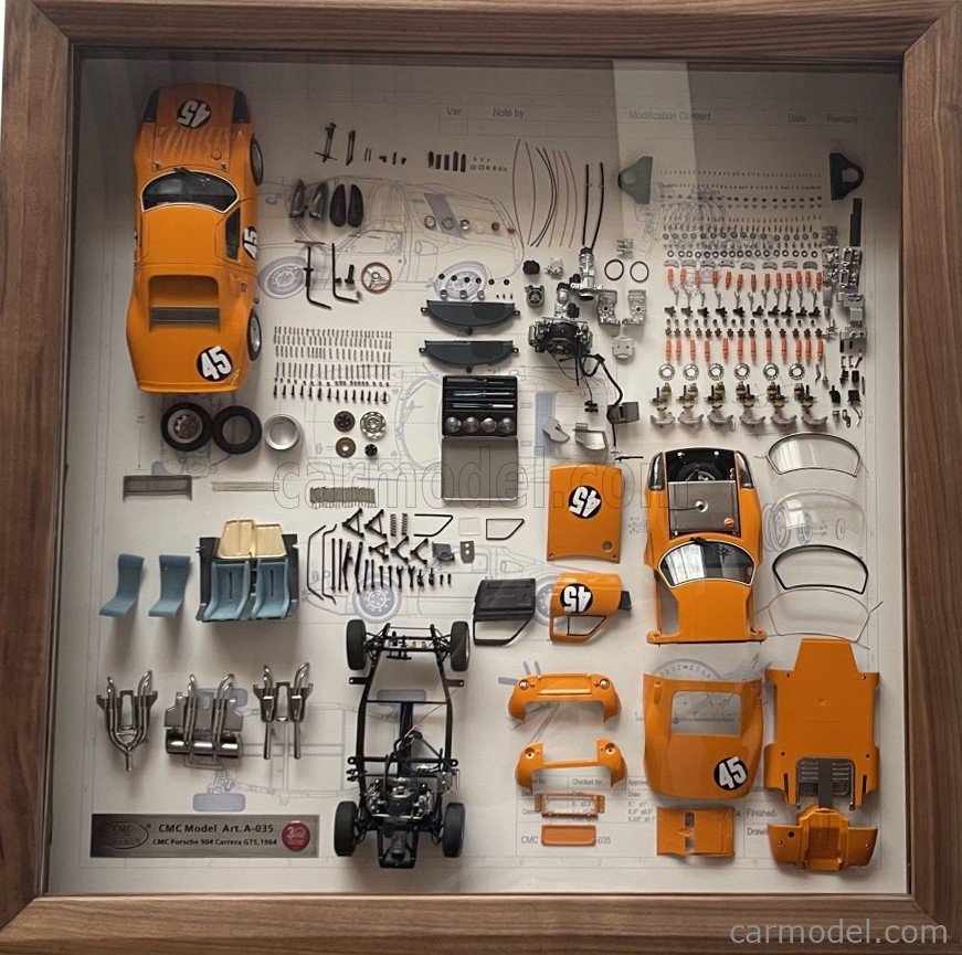 CMC A035 Scale 1/18 | PORSCHE QUADRO PANEL DISPLAY Cm.650 x Cm.650 ...