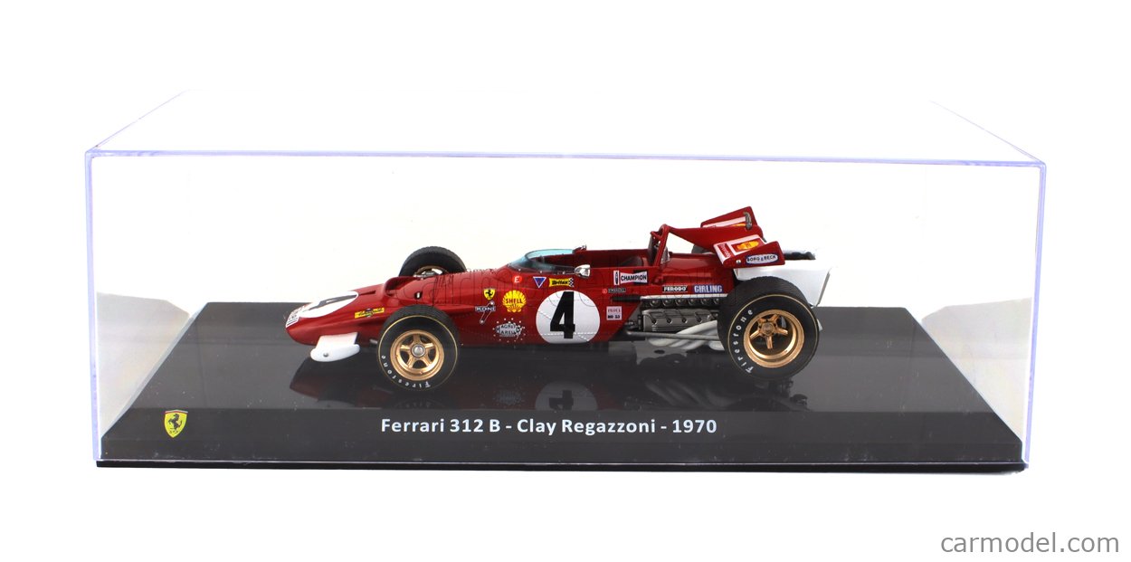 EDICOLA FE24-0017 Scale 1/24 | FERRARI F1 312B N 4 SEASON 1970 CLAY ...