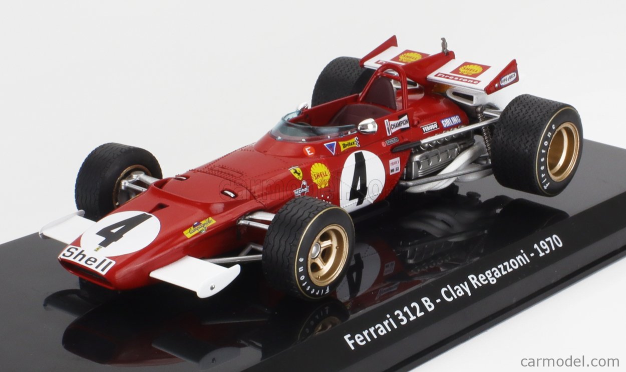 EDICOLA FE24-0017 Scale 1/24 | FERRARI F1 312B N 4 SEASON 1970 CLAY ...