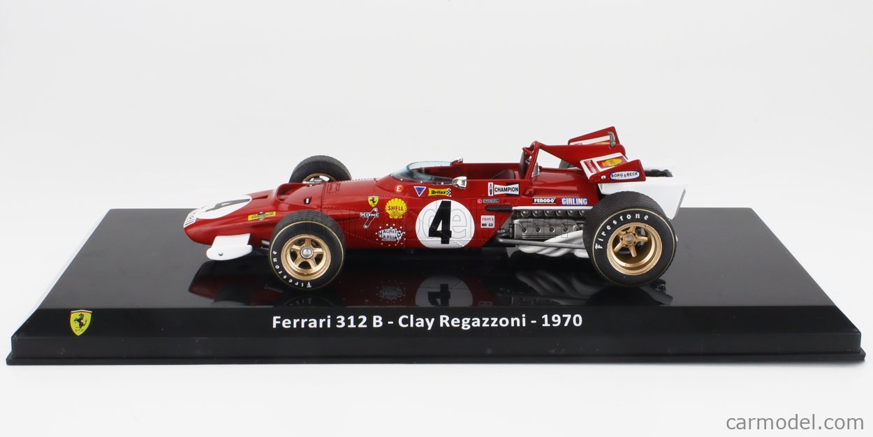 EDICOLA FE24-0017 Escala 1/24 | FERRARI F1 312B N 4 SEASON 1970 CLAY ...