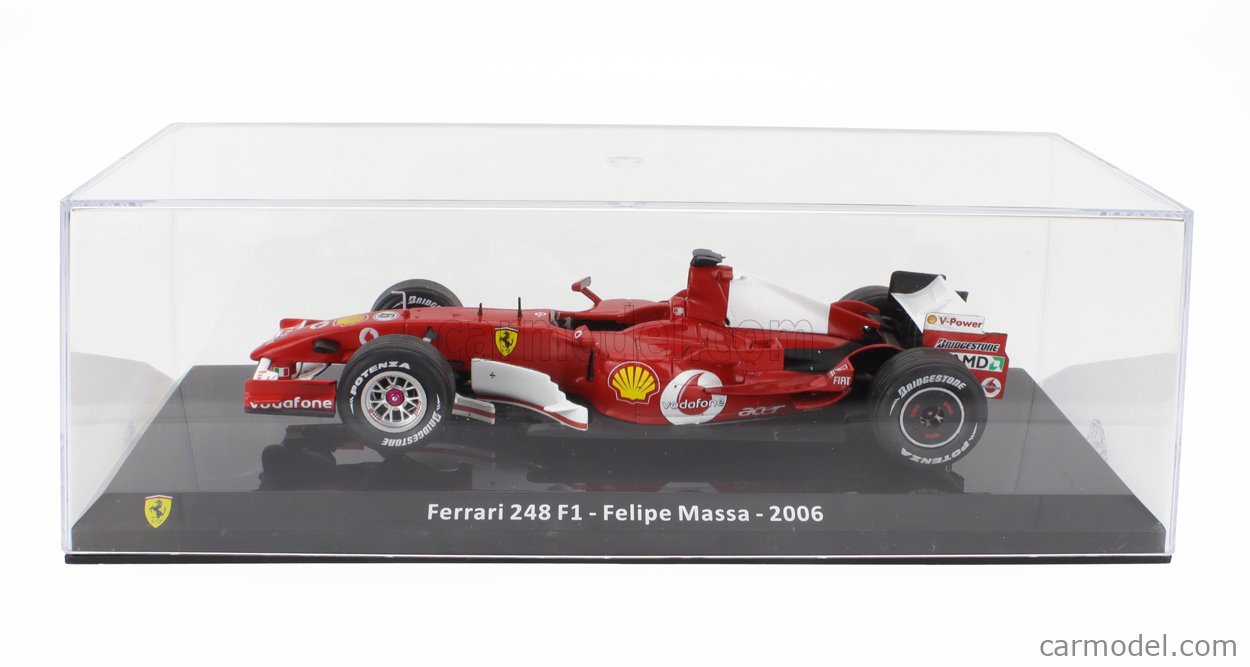 EDICOLA FE24-0016 Masstab: 1/24 | FERRARI F1 248 F1 N 6 SEASON 2006 FELIPE MASSA - CON VETRINA ...