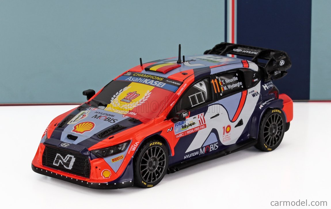 IXO-MODELS RAM967.22 Scale 1/43 | HYUNDAI i20 N RALLY1 TEAM SHELL MOBIS ...
