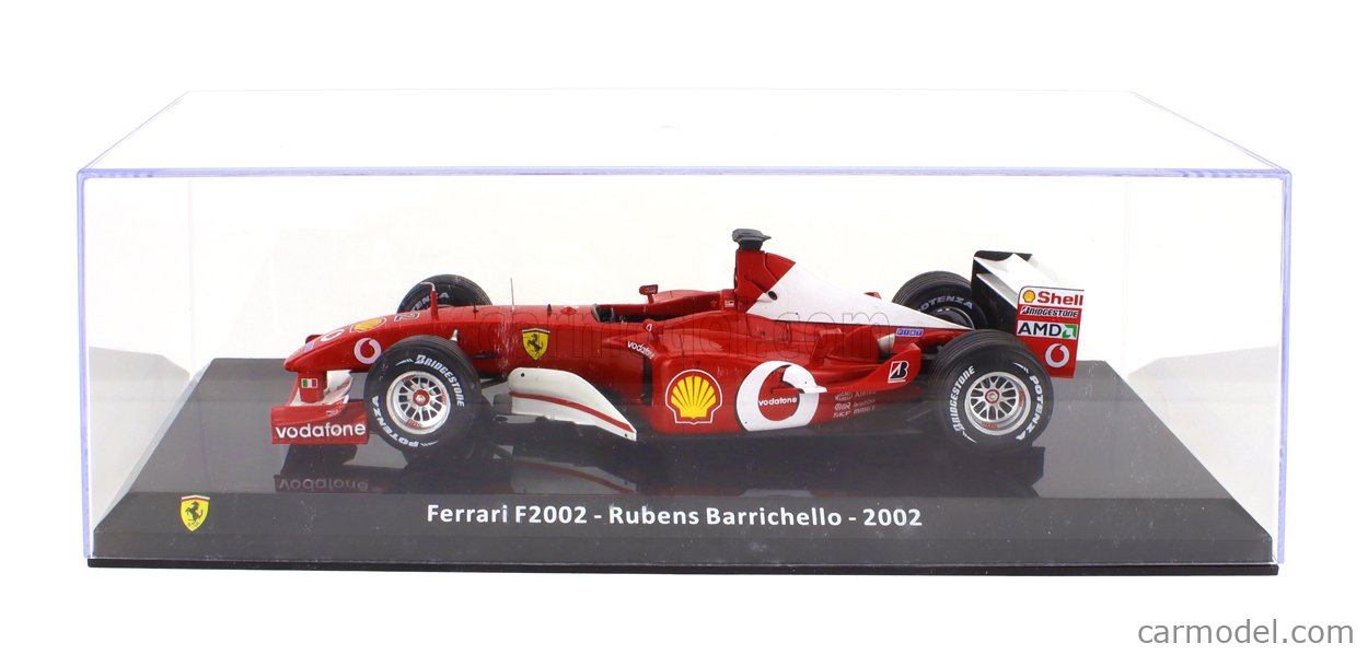EDICOLA FE24-0010 Scale 1/24 | FERRARI F1 F2002 N 2 SEASON 2002 RUBENS ...