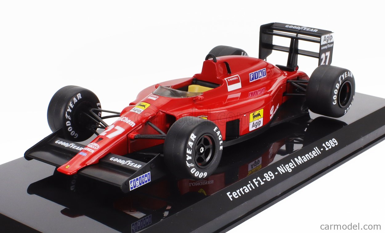 EDICOLA FE24-0006 Escala 1/24 | FERRARI F1 F1-89 N 27 SEASON 1989 NIGEL ...