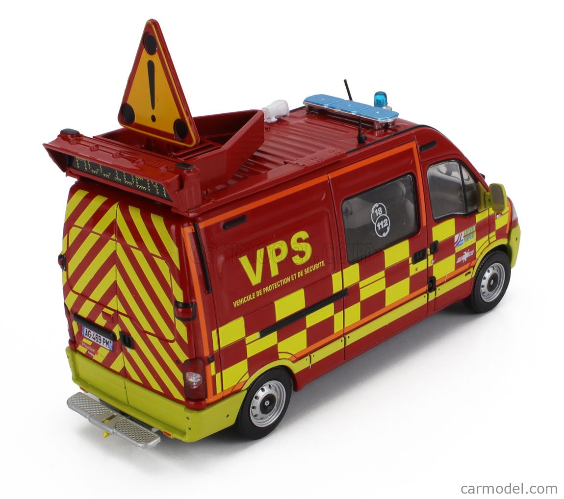 EDICOLA G113Z033 Masstab: 1/43 | RENAULT MASTER VAN VPS VEHICULE DE ...