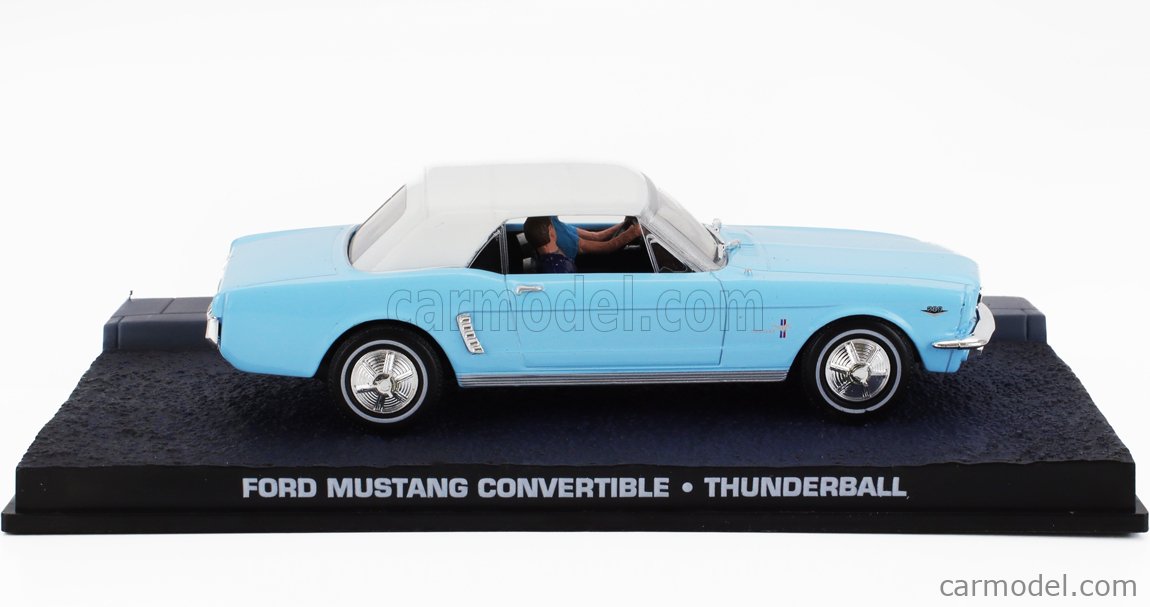 EDICOLA EAGBONDCOL033 Scale 1/43 | FORD USA MUSTANG CONVERTIBLE SPIDER ...