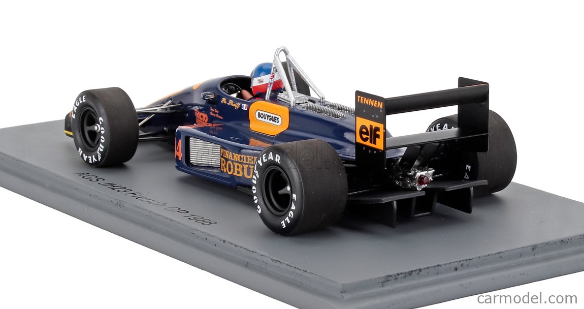 SPARK-MODEL S7245 Scala 1/43 | AGS F1 JH23 N 14 FRANCE GP 1988 PHILIPPE ...