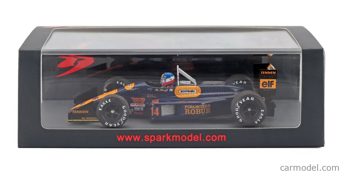 SPARK-MODEL S7245 Scala 1/43 | AGS F1 JH23 N 14 FRANCE GP 1988 PHILIPPE ...
