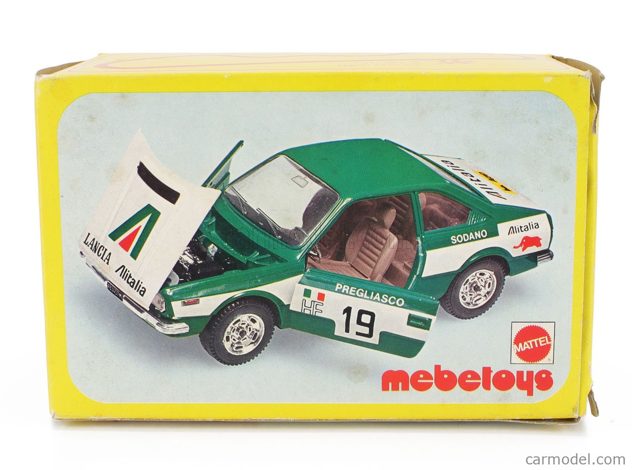 MEBETOYS MATTEL 8613 Masstab: 1/25 | LANCIA BETA COUPE N 19 RALLY ...