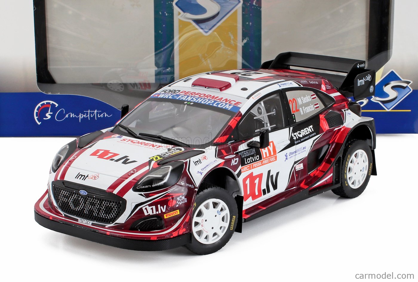 SOLIDO 1809507 Scale 1/18 | FORD ENGLAND PUMA RALLY1 TEAM M SPORT FORD ...
