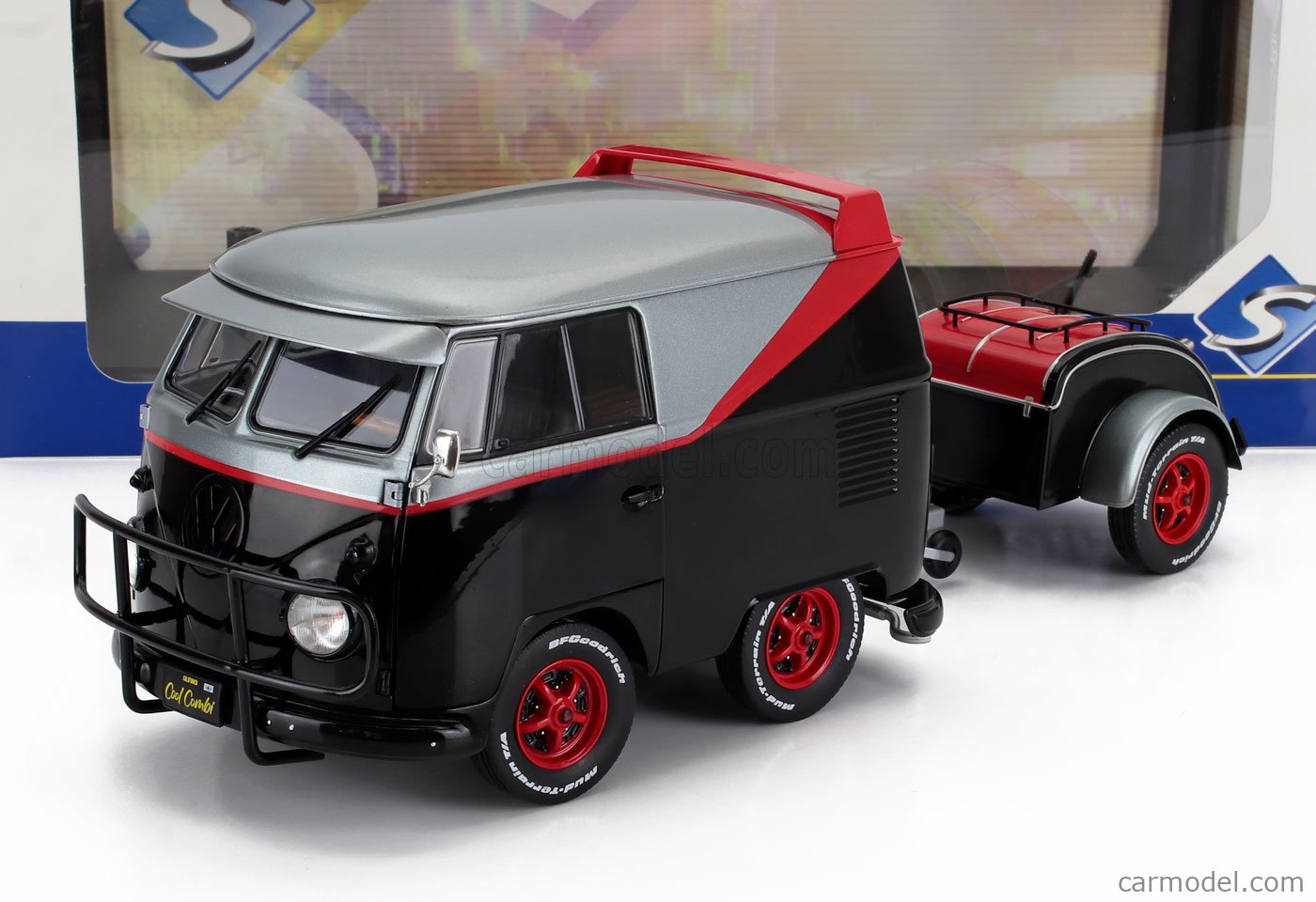 SOLIDO 1810903 Scale 1/18 | VOLKSWAGEN T1 VAN KOOL COMBI SPORT WITH ...