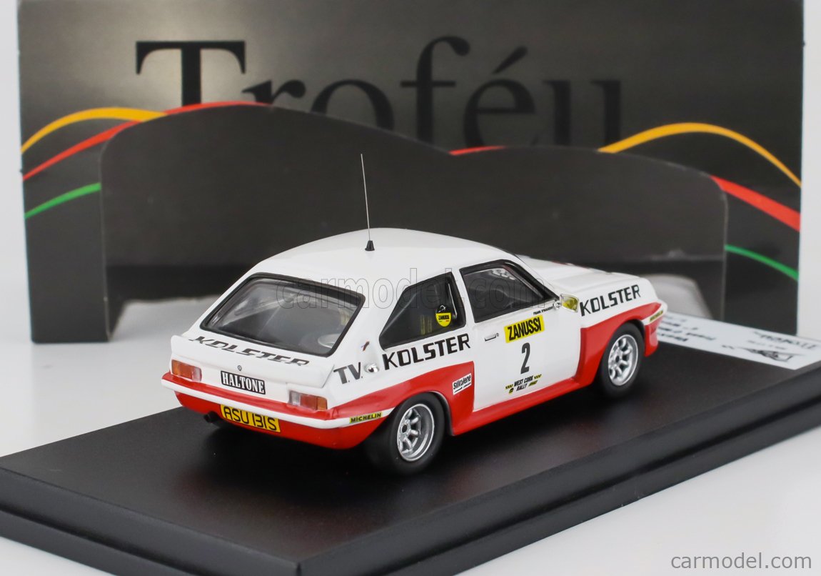 TROFEU TRFRRiR17 Scale 1/43 | VAUXHALL CHEVETTE HSR N 2 RALLY WEST CORK ...