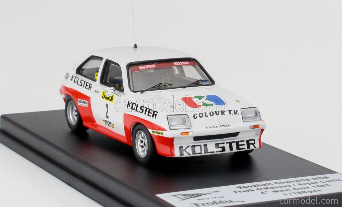 TROFEU TRFRRiR17 Scale 1/43 | VAUXHALL CHEVETTE HSR N 2 RALLY WEST CORK ...