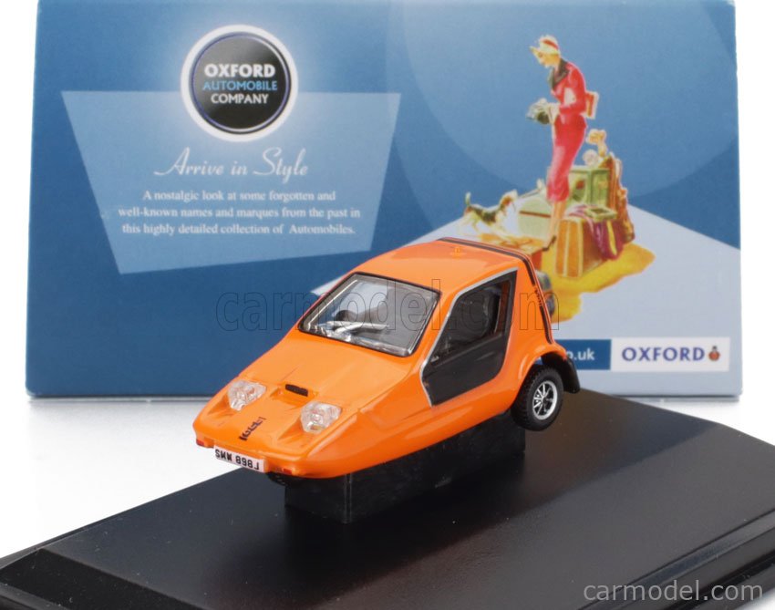 OXFORD-MODELS OXF76BUG001 Scale 1/76 | RELIANT BOND BUG 700 ES 1978 ORANGE