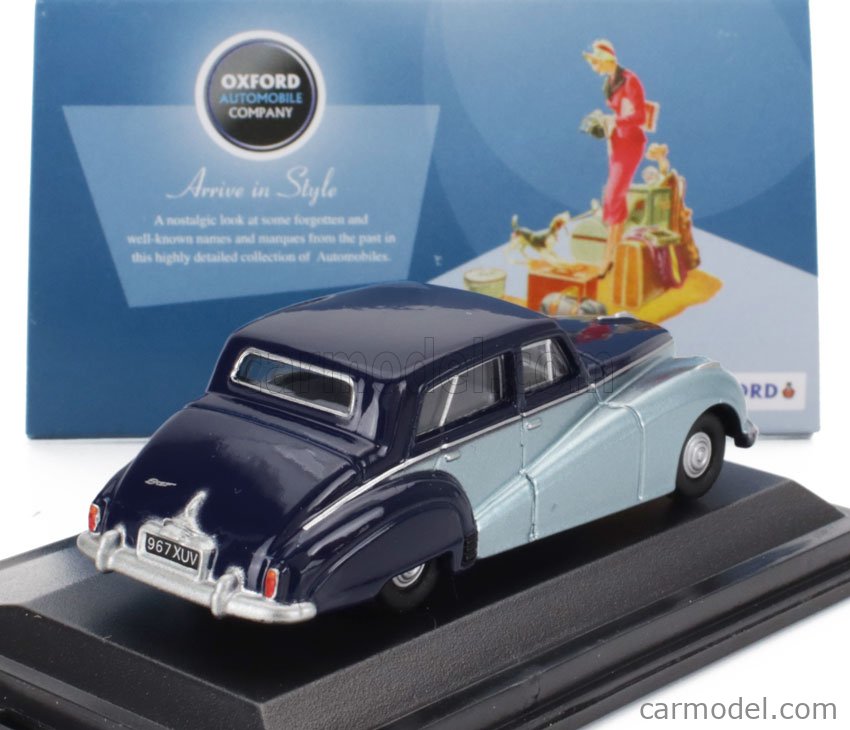 OXFORD-MODELS OXF76AS005 Echelle 1/76 | ARMSTRONG SIDDELEY 1958 2 TONE BLUE