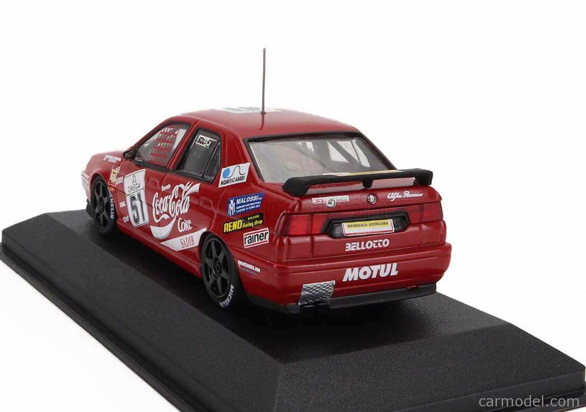 MINICHAMPS CODE3 Echelle 1/43 | ALFA ROMEO NOT ORIGINAL CARD BOX - 155 V6 TI TEAM SOLI RACING N ...