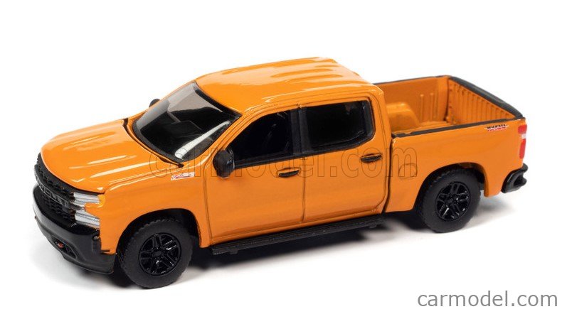 AUTOWORLD AW64342-AWSP089A Scale 1/64 | CHEVROLET SILVERADO Z71 PICK-UP TRAIL BOSS 2020 ORANGE