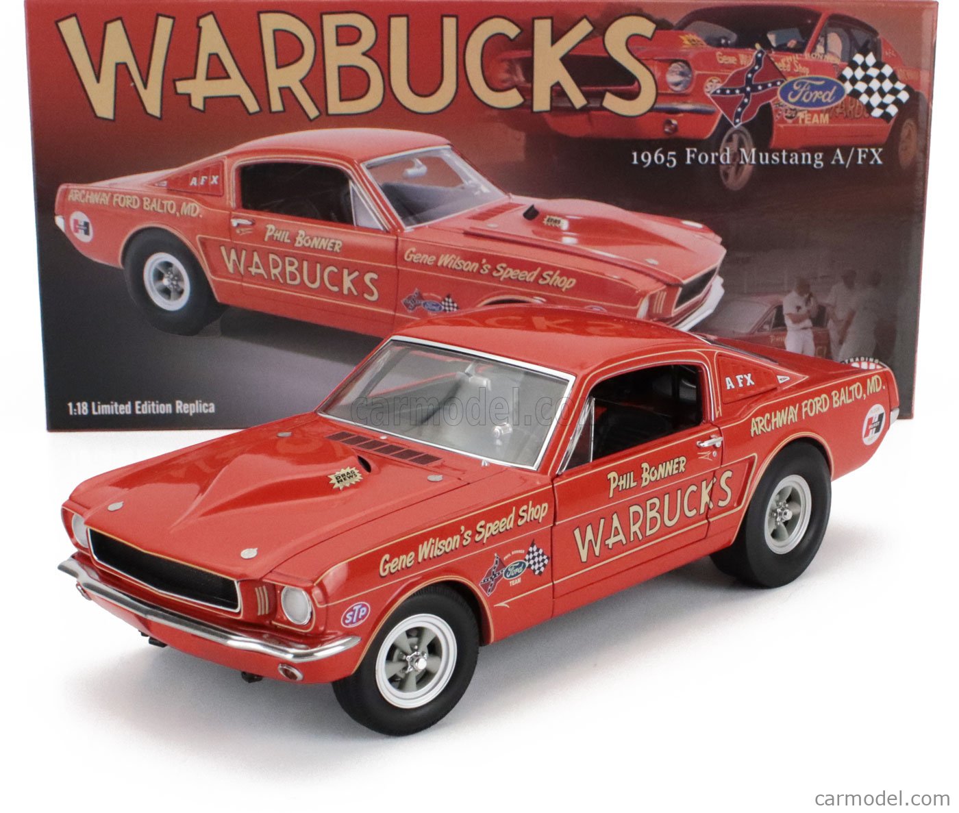 ACME-MODELS A1801872 Scale 1/18 | FORD USA MUSTANG A/FX COUPE RACING ...