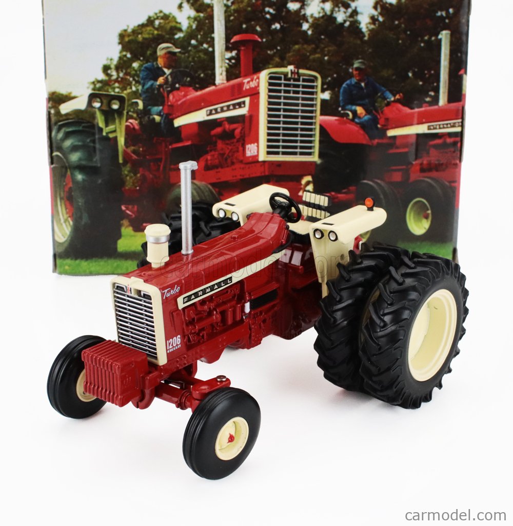 BRITAINS 43412 Scale 1/32 | CASE-IH FARMALL 1206 TRACTOR 1962 RED CREAM