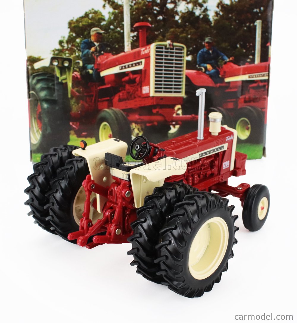 BRITAINS 43412 Scale 1/32 | CASE-IH FARMALL 1206 TRACTOR 1962 RED CREAM