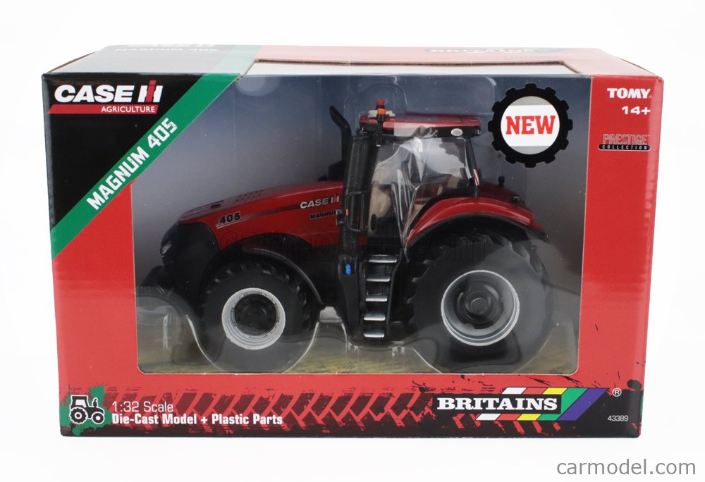 BRITAINS 43389 Scale 1/32 | CASE-IH MAGNUM 405 TRACTOR 2020 RED