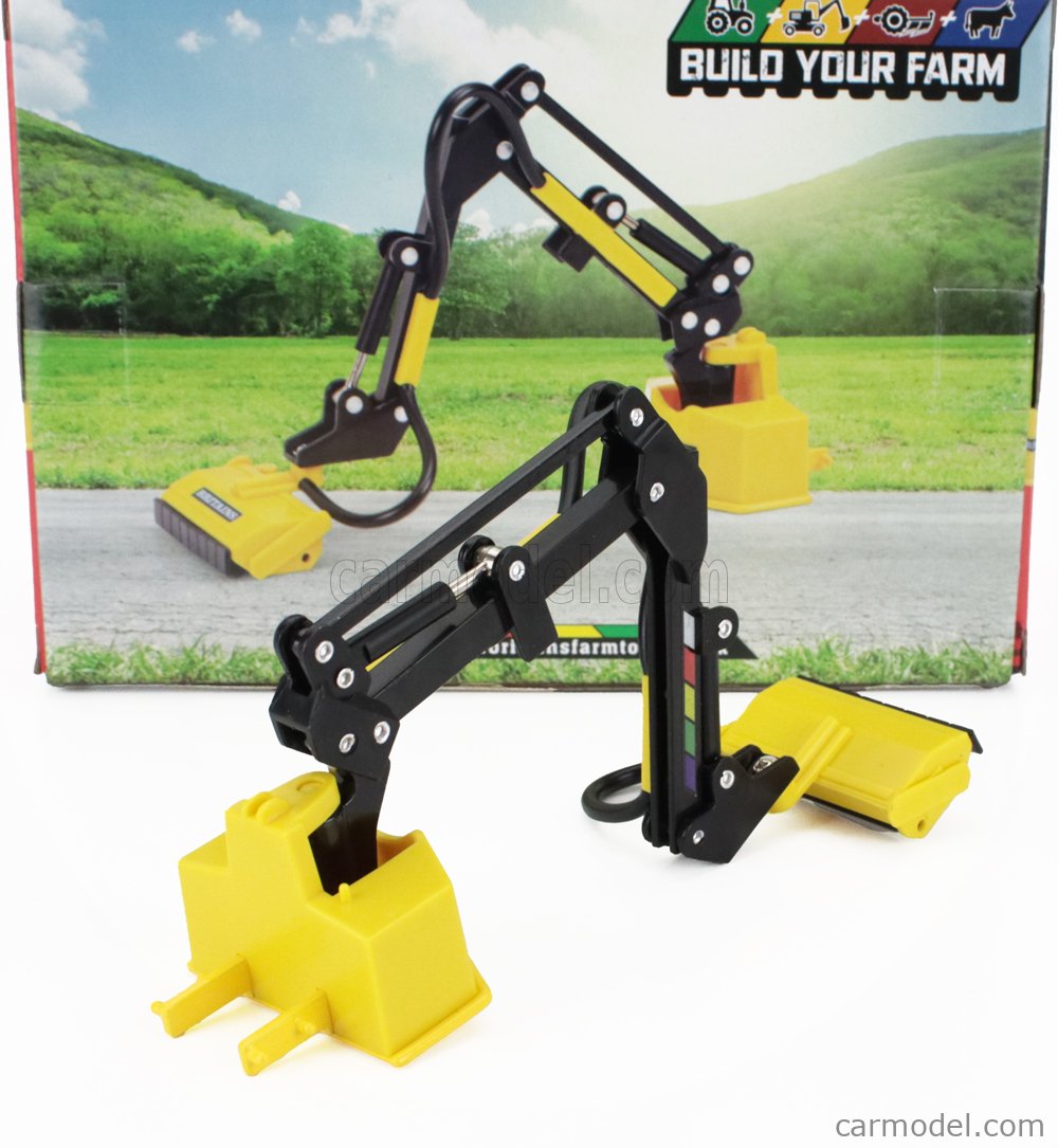 BRITAINS 43384 Scale 1/32 | ACCESSORIES HEDGE CUTTER 2010 YELLOW BLACK