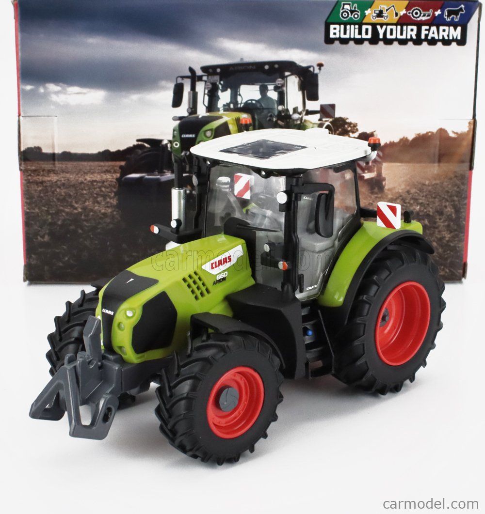 BRITAINS 43374 Scale 1/32 | CLAAS ARION 660 TRACTOR 2020 LIGHT GREEN