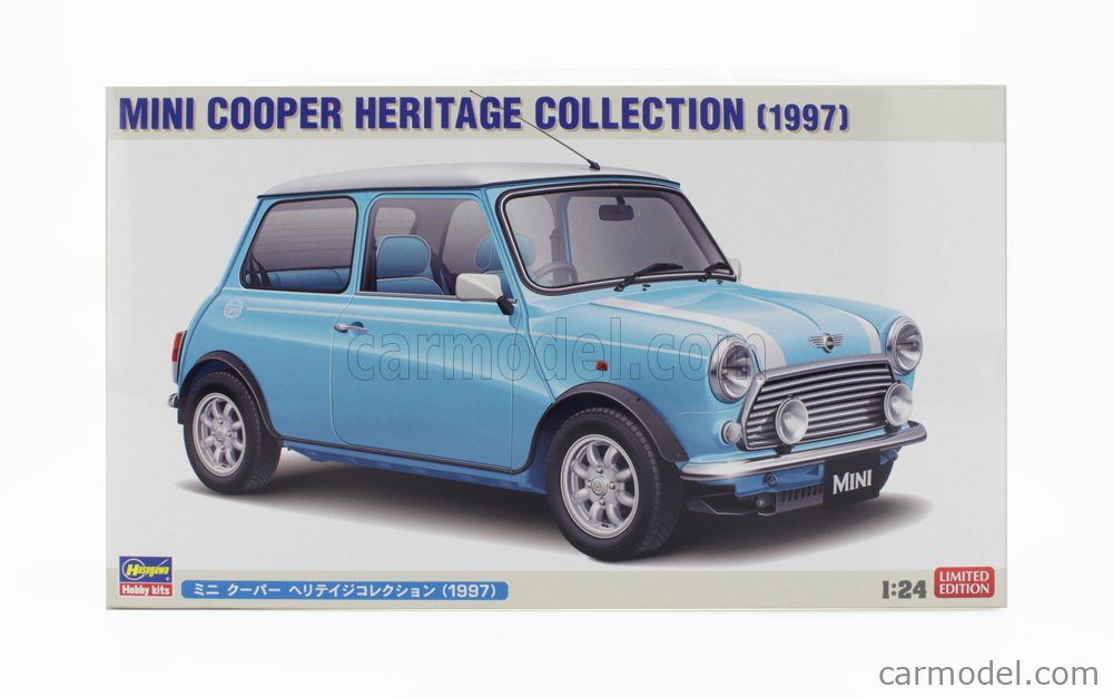 HASEGAWA 20721 Scale 1/24 | MINI COOPER HERITAGE COLLECTION 1997