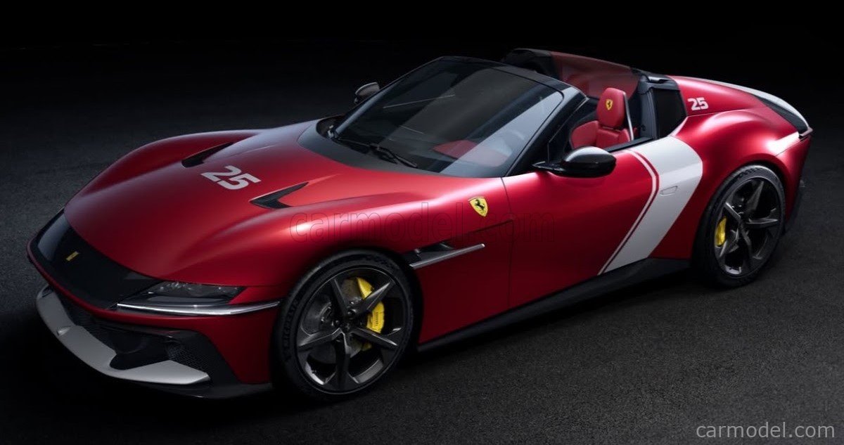 LOOKSMART LS556K Scale 1/43 | FERRARI 12 CILINDRI V12 830cv SPIDER OPEN ...