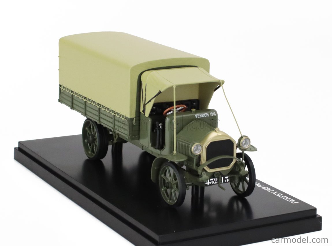 PERFEX PE749 Echelle 1/43 | PEUGEOT 1525 TRUCK TELONATO VERDUN 1916 ...