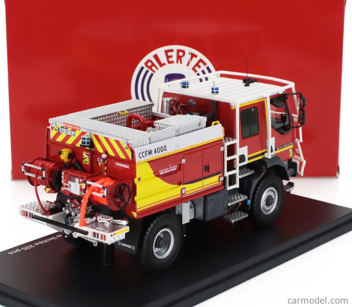 ALERTE ALERTE0155 Scale 1/43 | RENAULT D14 4x4 TANKER TRUCK GIMAEX CCFM ...