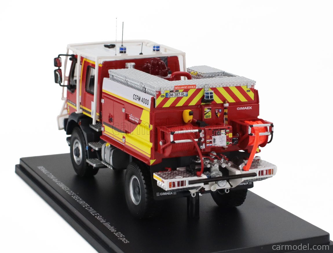 ALERTE ALERTE0155 Scale 1/43 | RENAULT D14 4x4 TANKER TRUCK GIMAEX CCFM ...