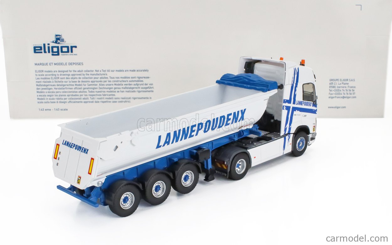 ELIGOR 118357 Scale 1/43 | VOLVO FH 500 TRUCK CASSONE RIBALTABILE ...