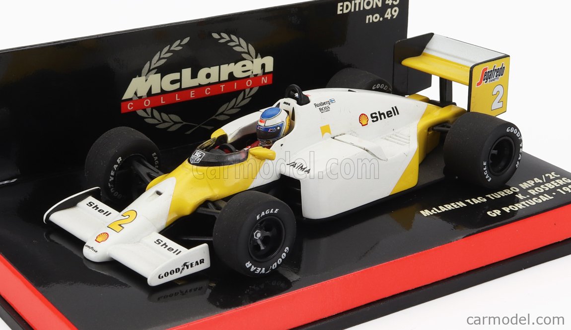 MINICHAMPS 530864392 Scale 1/43 | McLAREN F1 MP4/2C TAG N 2 PORTUGAL GP ...