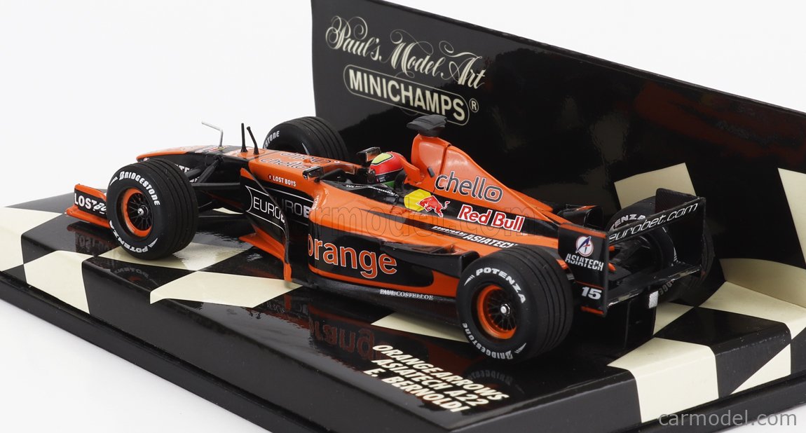 MINICHAMPS 400010015 Scale 1/43 | ARROWS F1 A22 ASIATECH N 15 SEASON ...