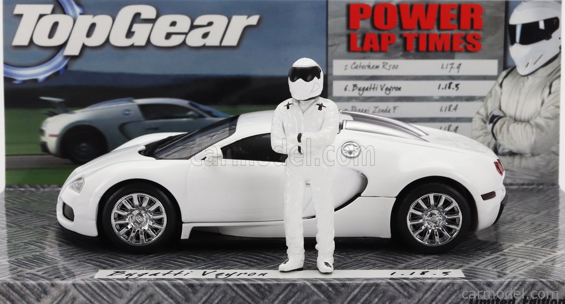 MINICHAMPS 519431100 Scale 1/43 | BUGATTI VEYRON WITH TOP GEAR FIGURE ...