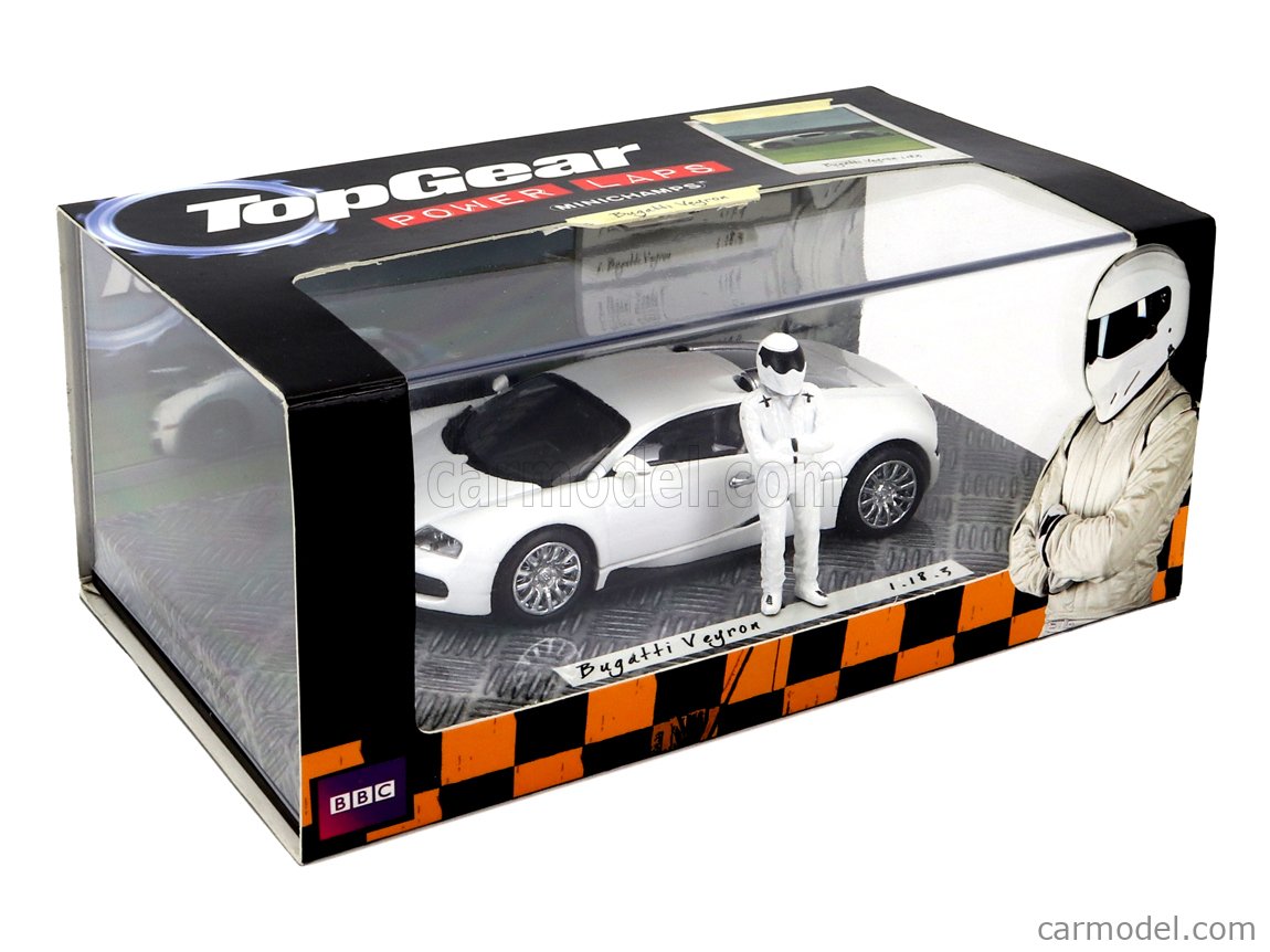 MINICHAMPS 519431100 Scale 1/43 | BUGATTI VEYRON WITH TOP GEAR FIGURE ...