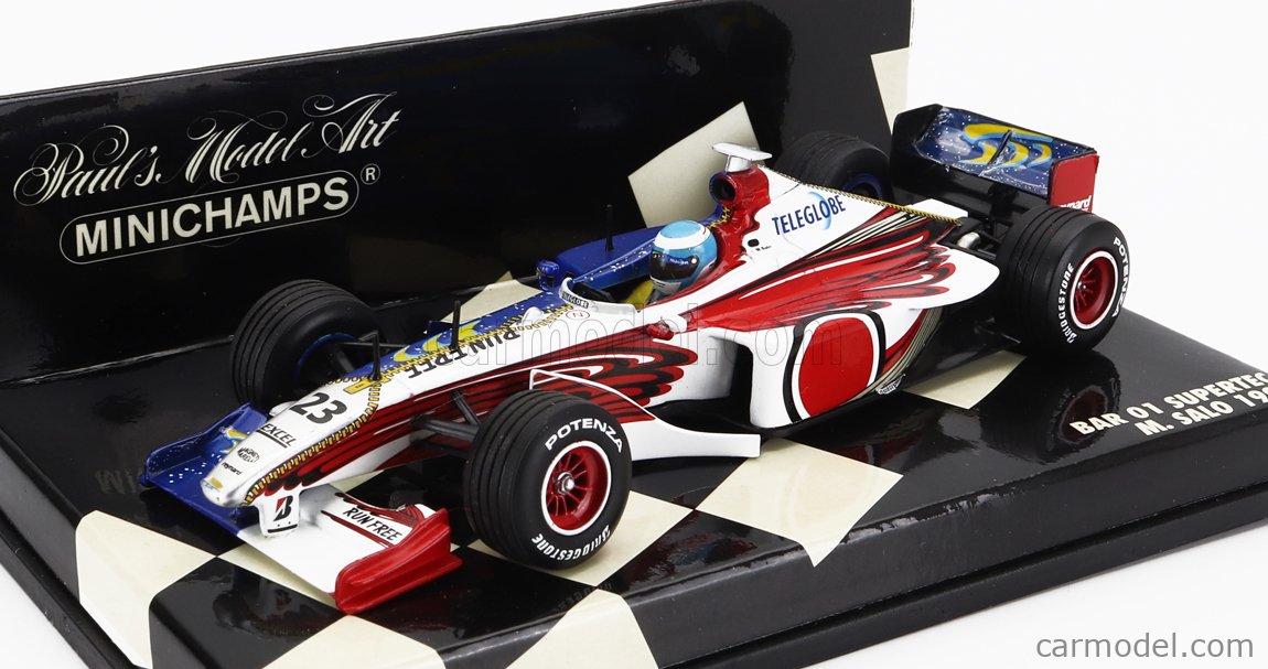 MINICHAMPS 430990223 Scale 1/43 | BAR F1 01 SUPERTEC N 23 SEASON 1999 ...