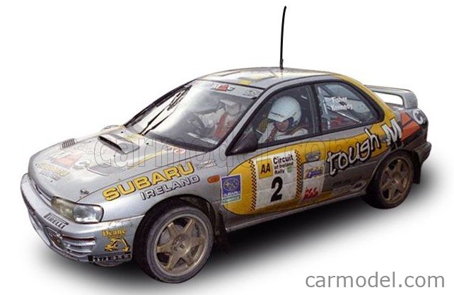 SUN-STAR 05601 Scale 1/18 | SUBARU IMPREZA WRC99 555 N 2 WINNER RALLY ...