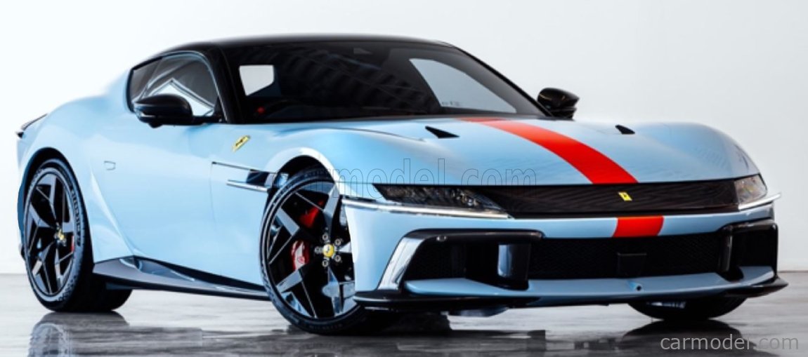 BBR-MODELS P18248L-VET Scale 1/18 | FERRARI 12 CILINDRI V12 830cv ...