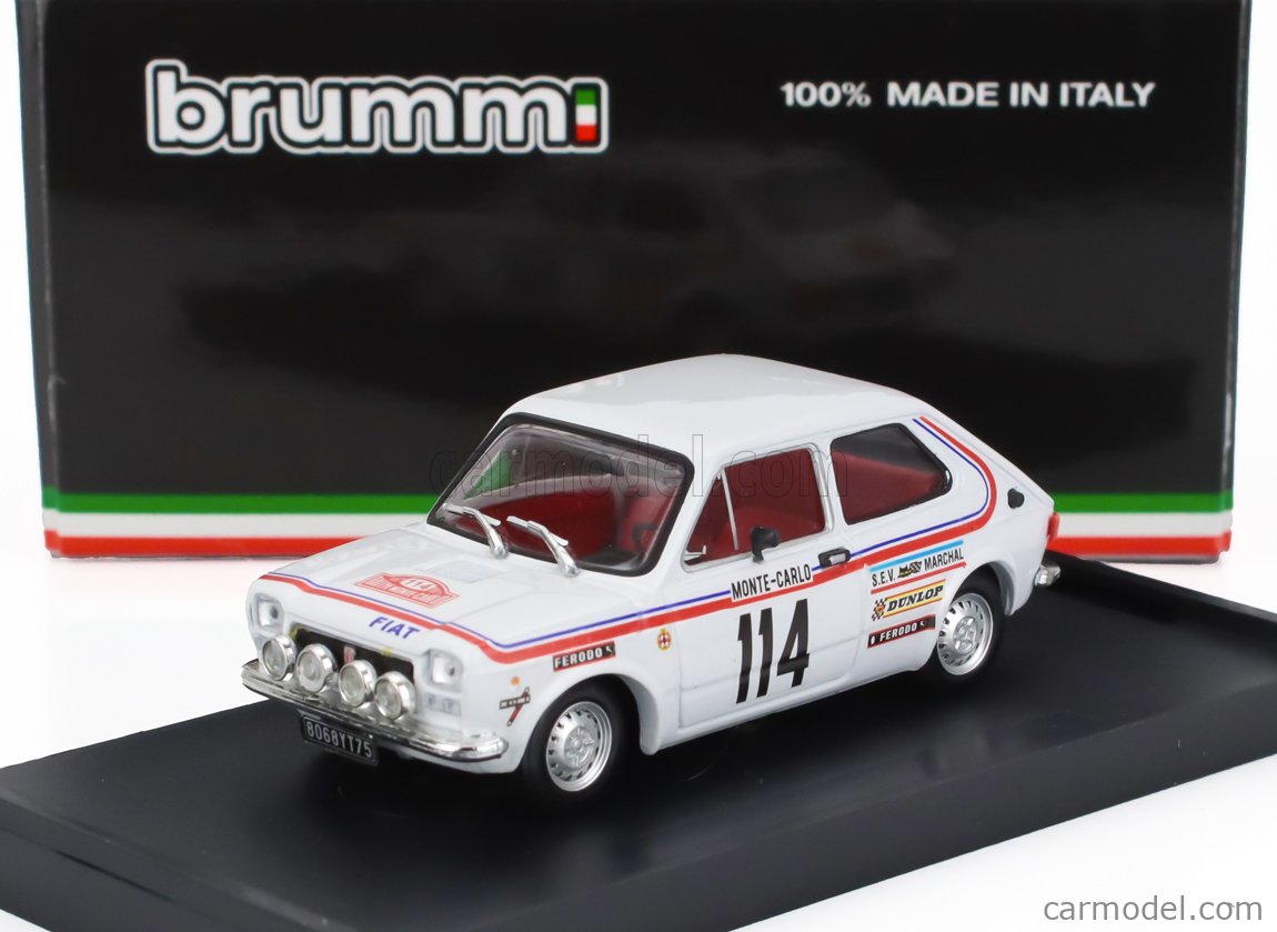 BRUMM R551-UPD-2025 Scale 1/43 | FIAT 127 1-SERIES (night version) N ...