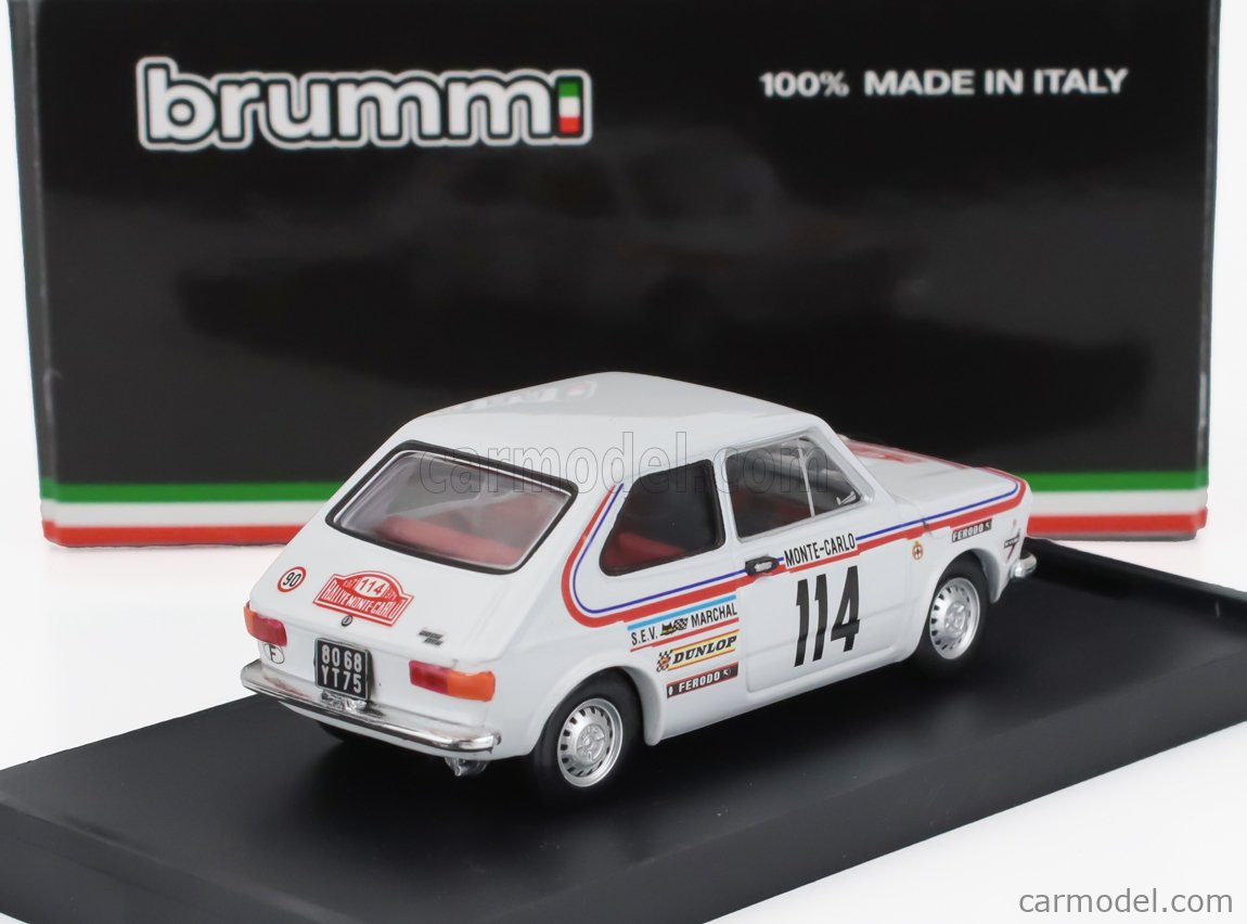 BRUMM R551-UPD-2025 Scale 1/43 | FIAT 127 1-SERIES (night version) N ...