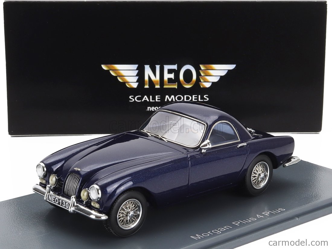 NEO SCALE MODELS NEO46130 Scala 1/43 | MORGAN PLUS 4 COUPE 1965 BLUE