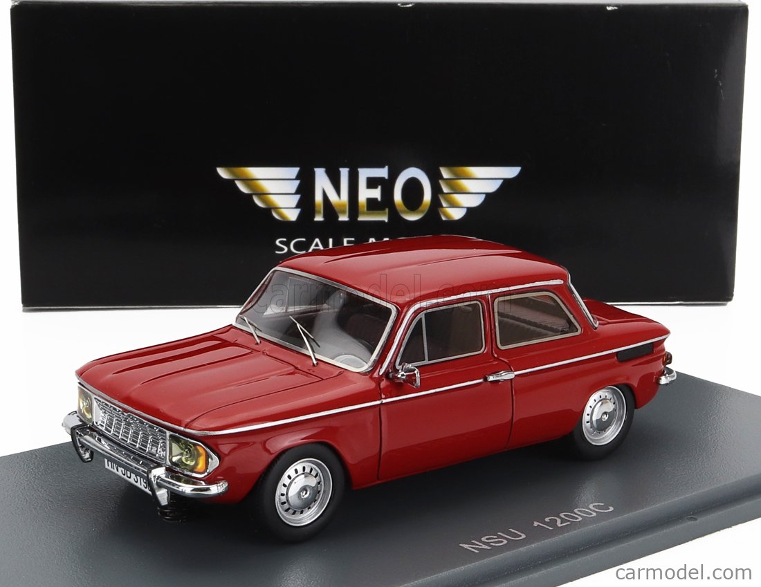 NEO SCALE MODELS NEO43190 Scale 1/43 | NSU 1200C 1969 RED