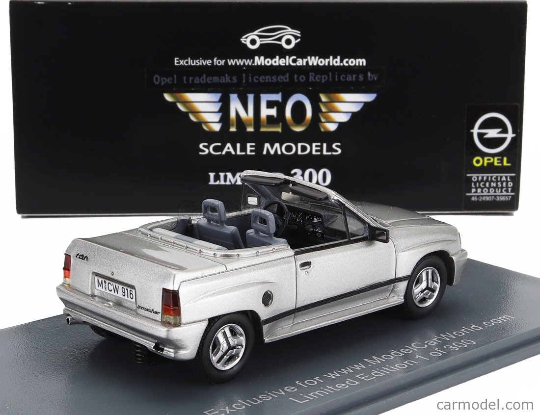 NEO SCALE MODELS NEO45916 Scale 1/43 | OPEL CORSA i120 SPIDER CABRIOLET ...
