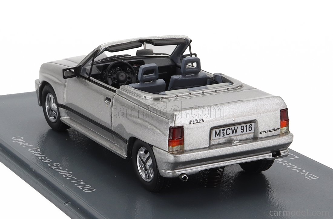 NEO SCALE MODELS NEO45916 Scale 1/43 | OPEL CORSA i120 SPIDER CABRIOLET ...