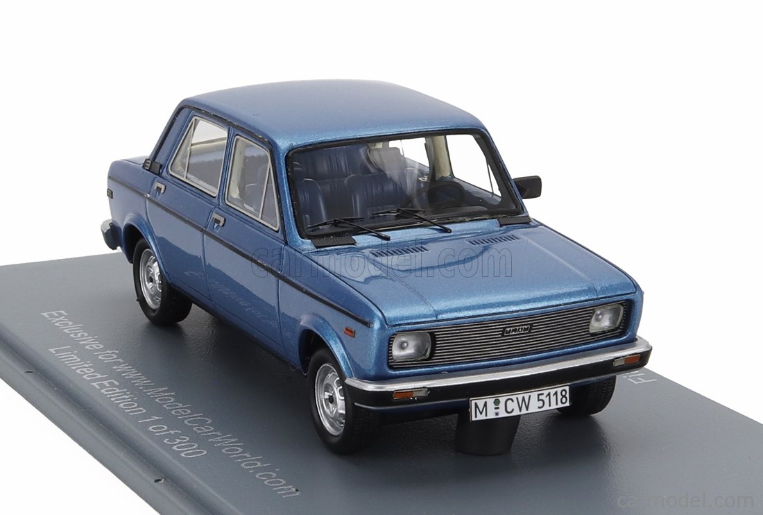 NEO SCALE MODELS NEO45118 Escala 1/43 | FIAT 128 1100 CL 1976 BLUE MET