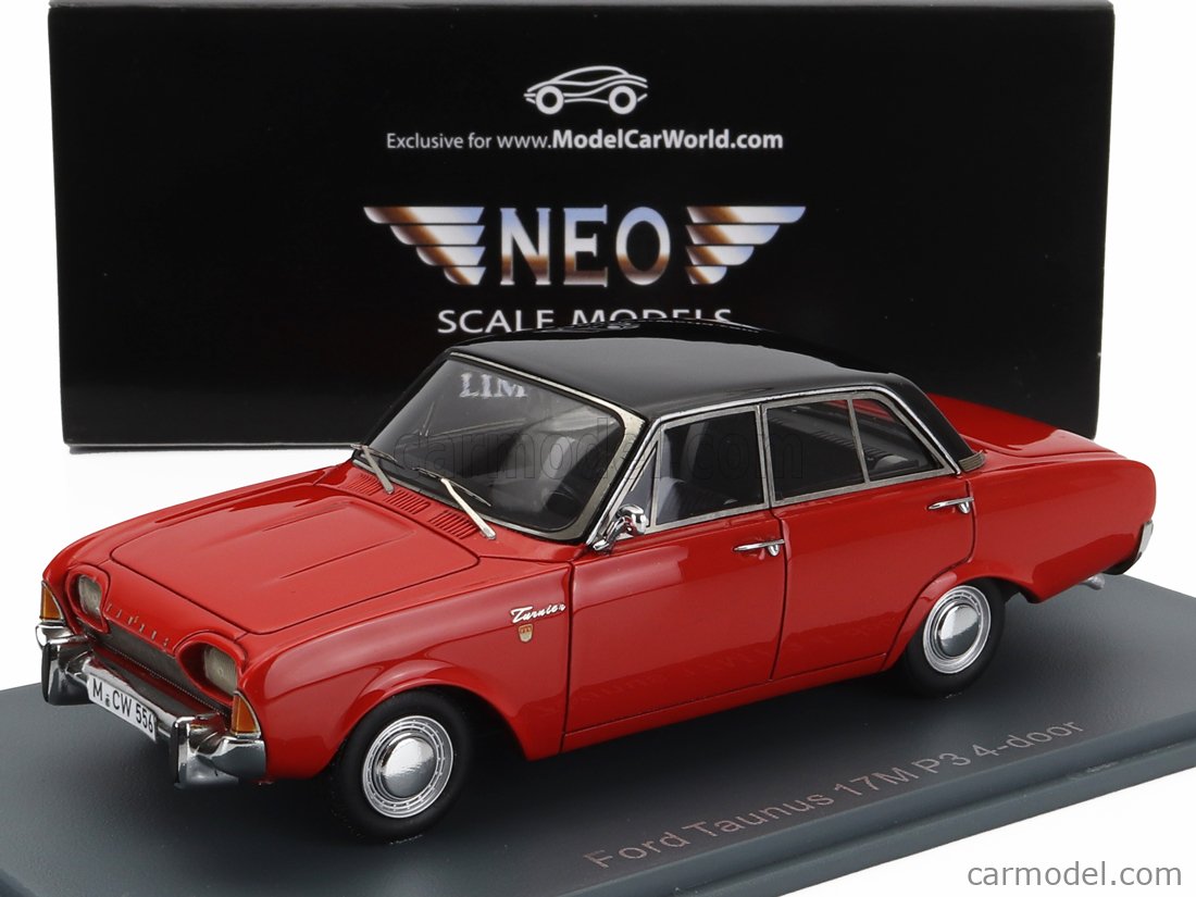 NEO SCALE MODELS NEO44556 Scale 1/43 | FORD ENGLAND TAUNUS 17M P3 1964 ...