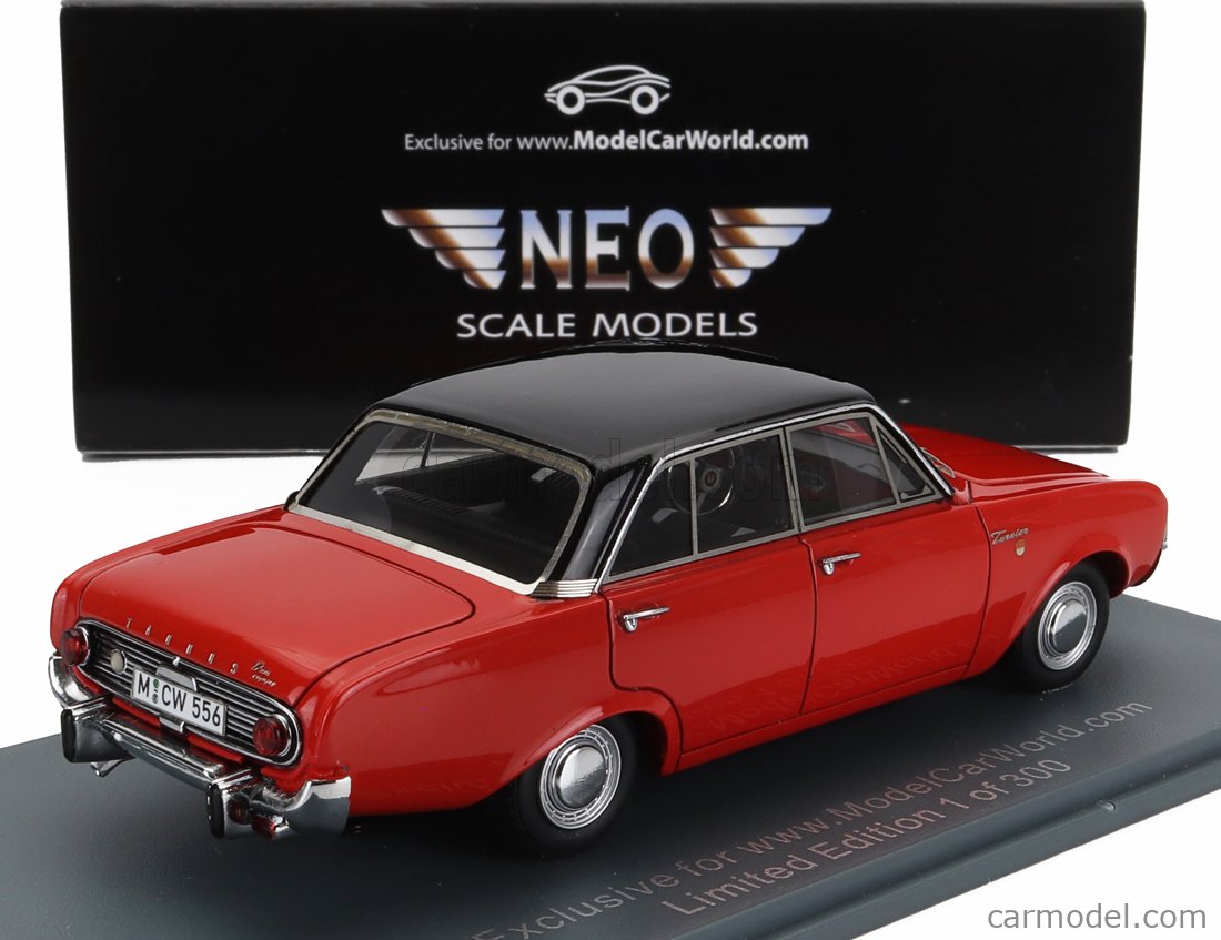 NEO SCALE MODELS NEO44556 Scale 1/43 | FORD ENGLAND TAUNUS 17M P3 1964 ...