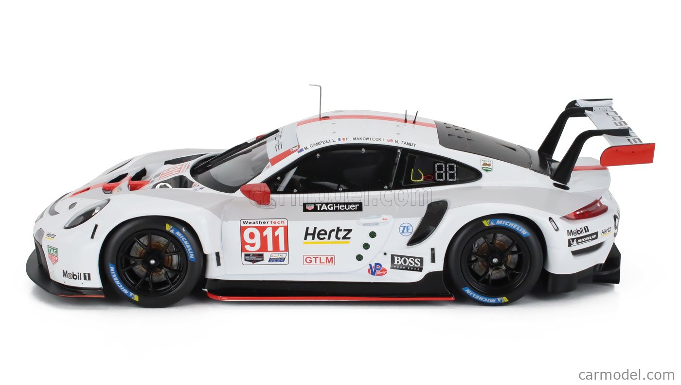 IXO-MODELS LEGT18-23011 Scale 1/18 | PORSCHE 911 991-2 RSR TEAM PORSCHE ...